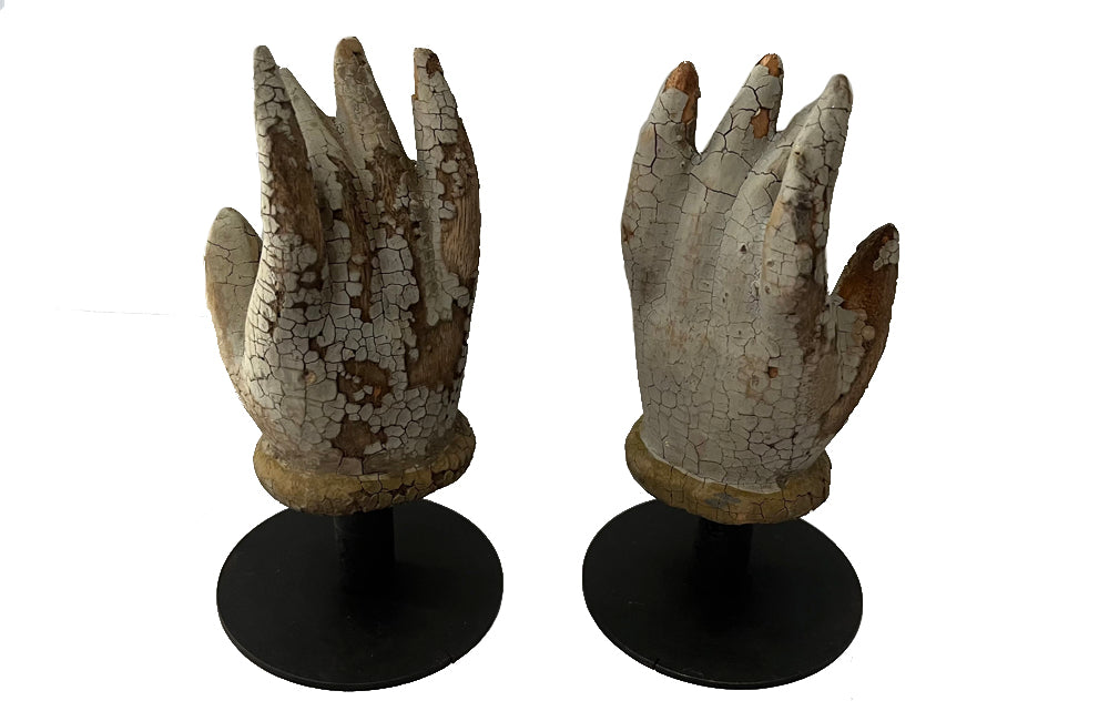 Pair Of Small Early 19th Century Carved Hands - French Antiques – AD ...