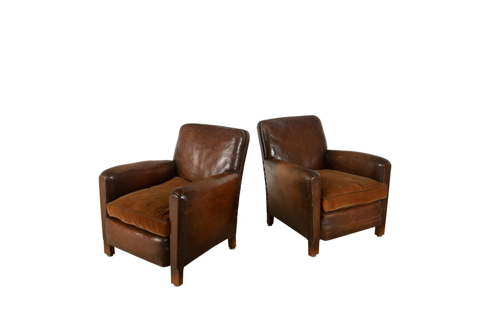 Leather club chairs for sale store