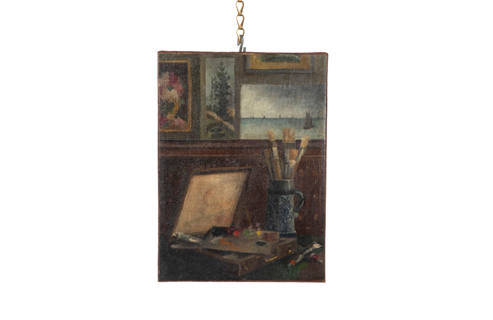 Still Life Painting Of An Artist's Studio - French Antiques – AD & PS ...