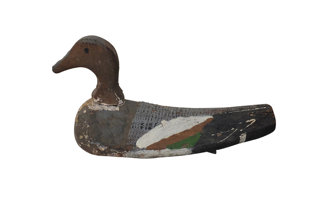 French Duck Decoy - French Decorative Antiques – AD & PS Antiques