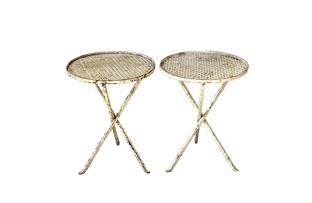 Pair of Matthieu Mategot Cocktail Tables - Mid Century Furniture – AD ...