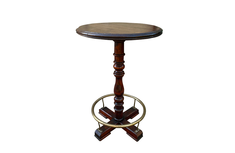 Tall French Bar Table - French Antique Furniture – AD & PS Antiques