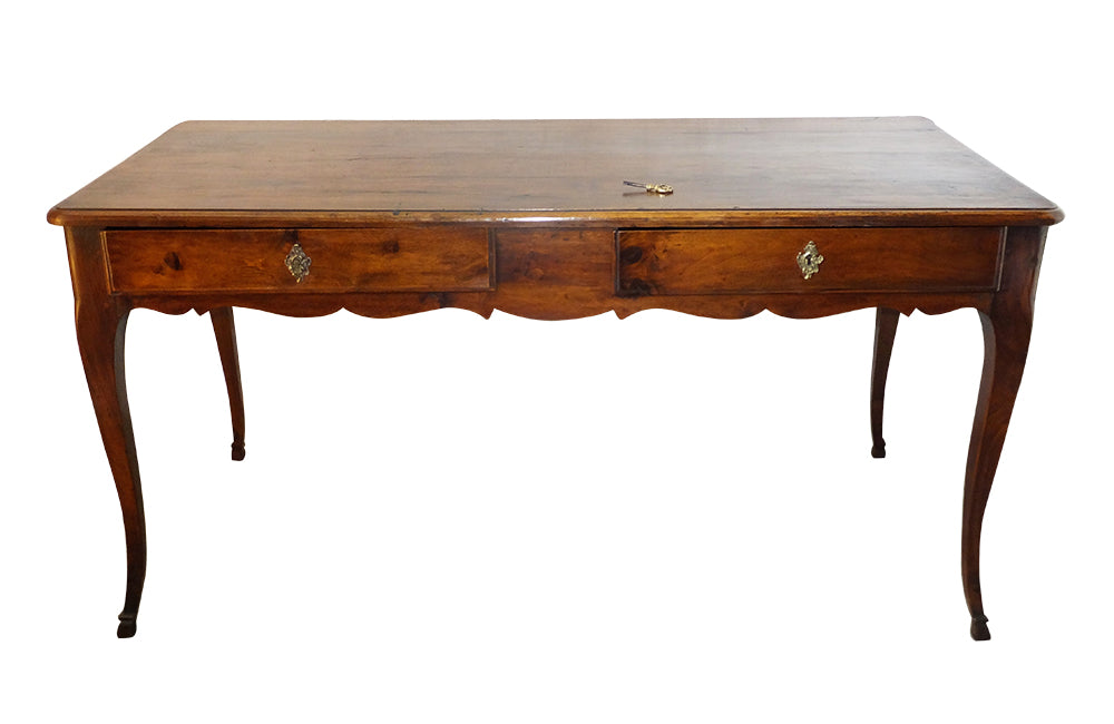 LARGE LOUIS XV REVIVAL DESK-AD & PS ANTIQUES – AD & PS Antiques