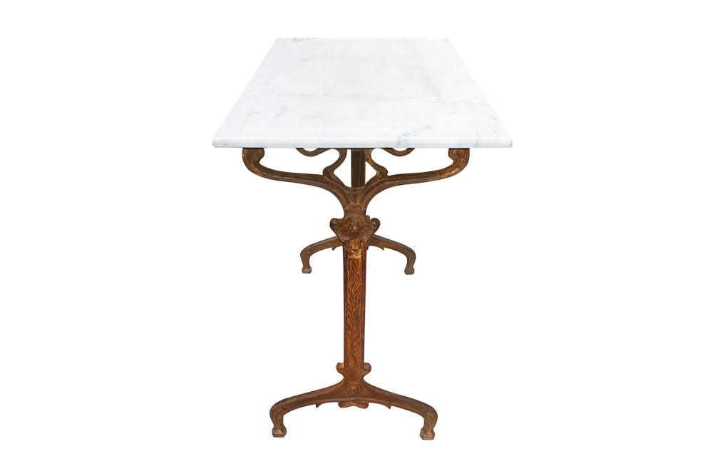 ART NOUVEAU BISTRO TABLE-AD & PS ANTIQUES – AD & PS Antiques