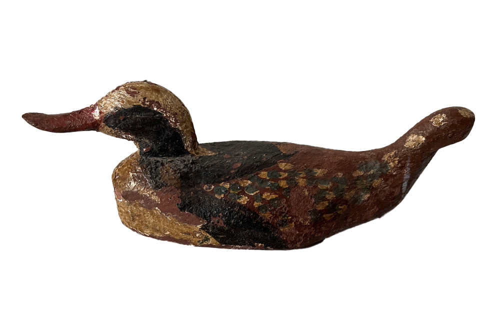 French Duck Decoy - Decorative Antiques – AD & PS Antiques
